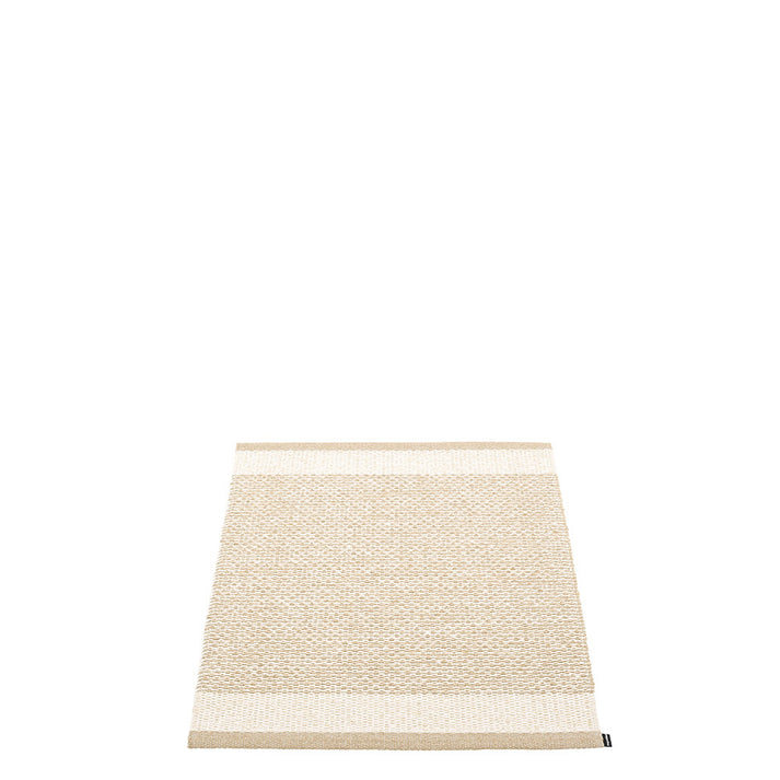 Pappelina EDIT Beige Rug – UV-Resistant Indoor/Outdoor with Shine ...