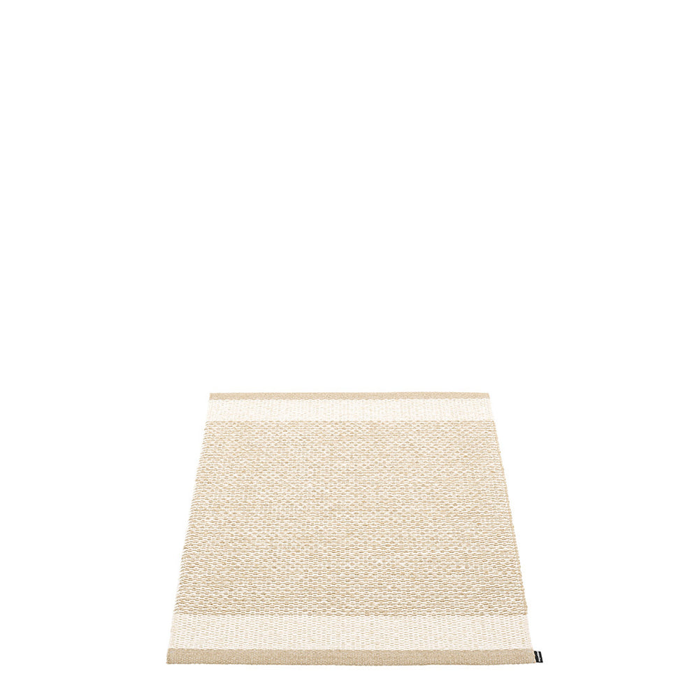 Pappelina EDIT Beige Rug – UV-Resistant Indoor/Outdoor with Shine ...