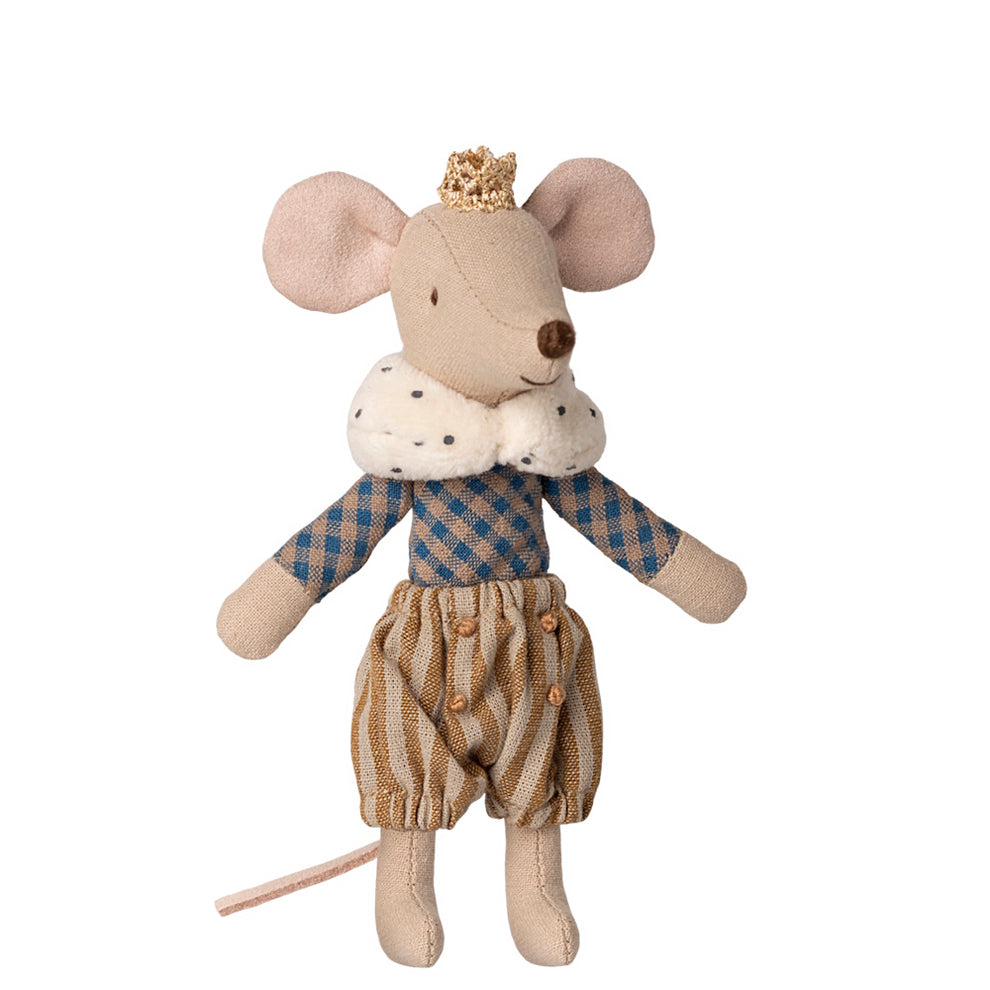 Maileg Prince Mouse Big Brother – Royal Mouse Toy with Crown ...